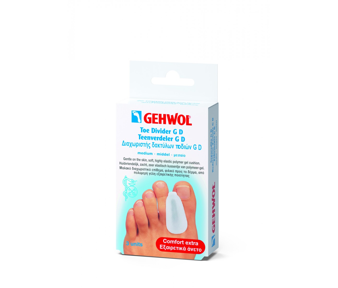 GEHWOL Toe Divider G D 3pads Small
