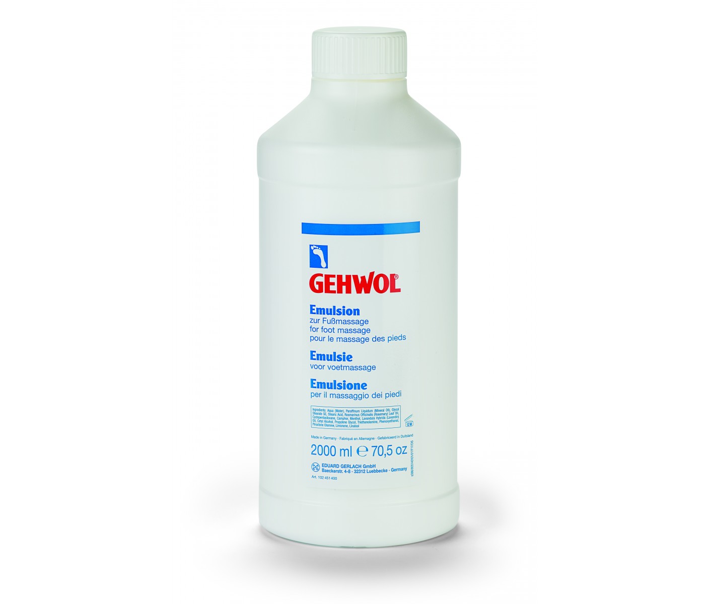 GEHWOL Emulsion for foot massage 2000ml