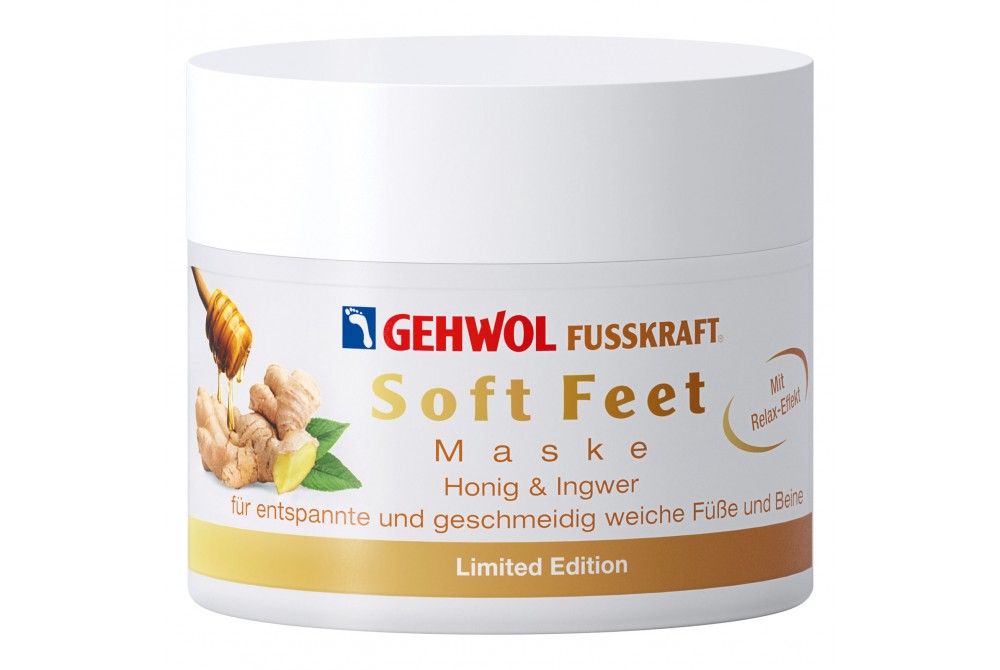 GEHWOL FUSSKRAFT Soft Feet Mask Honey&Ginger 50ml